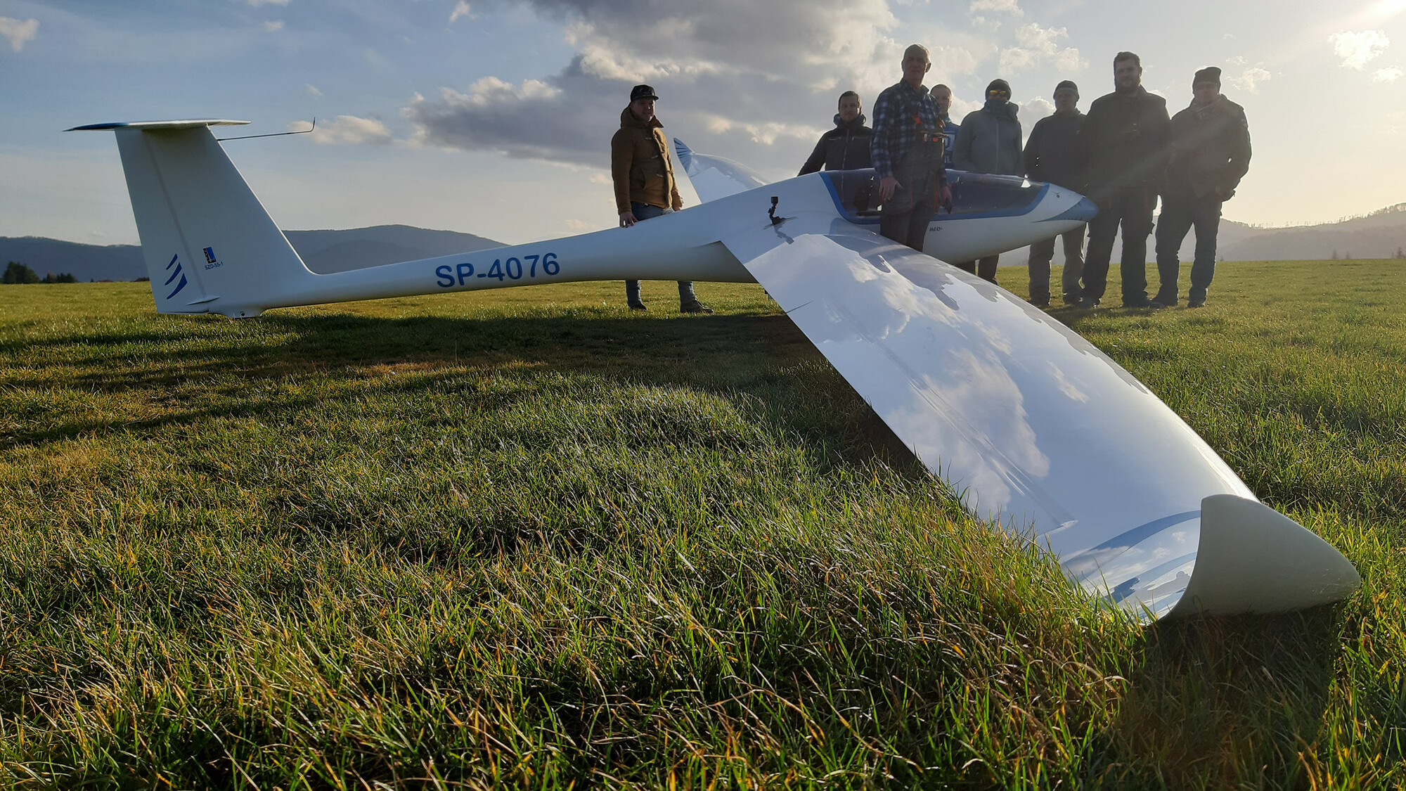 SZD-55-1 New Generation - The Maiden Flight Done!